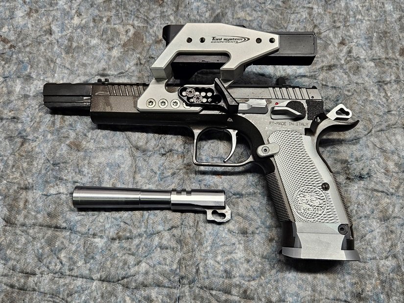 tanfoglio limited custom race gun compensator 9x19 smallframe open c ...